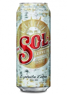 Sol Cerveza Lata 473 ml